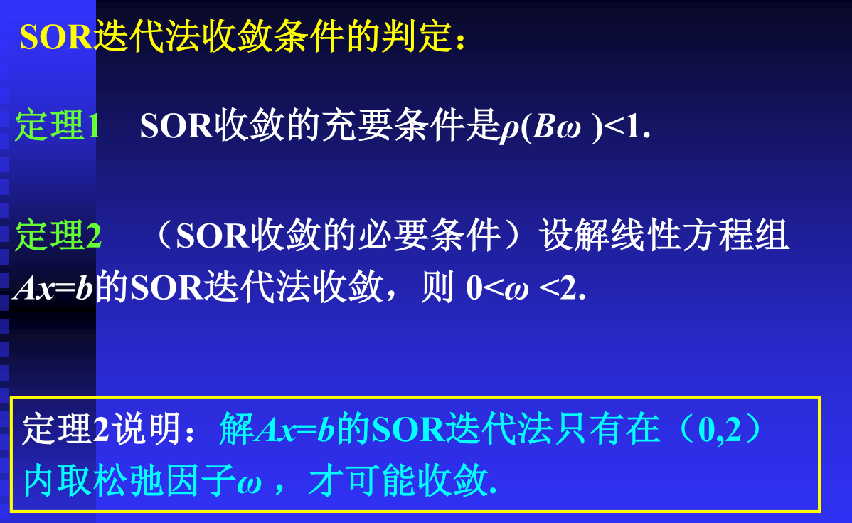 超松弛迭代法（SOR） - 知乎