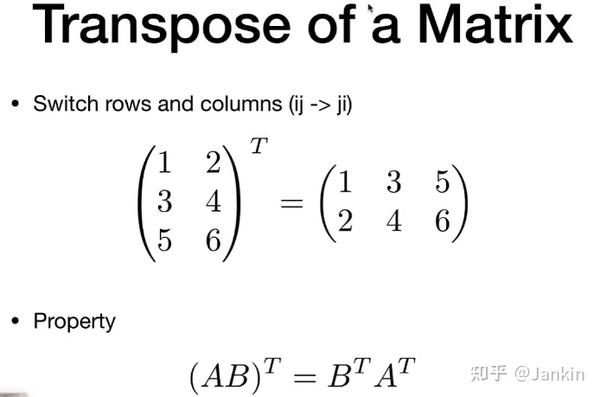 GAMES101 Lecture 2 线性代数回顾 - 知乎