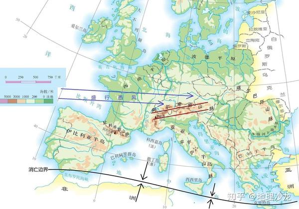 为什么欧洲阿尔卑斯山脉的迎风坡是北坡，而不是南坡呢？ - 知乎