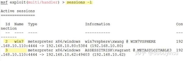Metasploit - Sessions Command 使用技巧 - 知乎