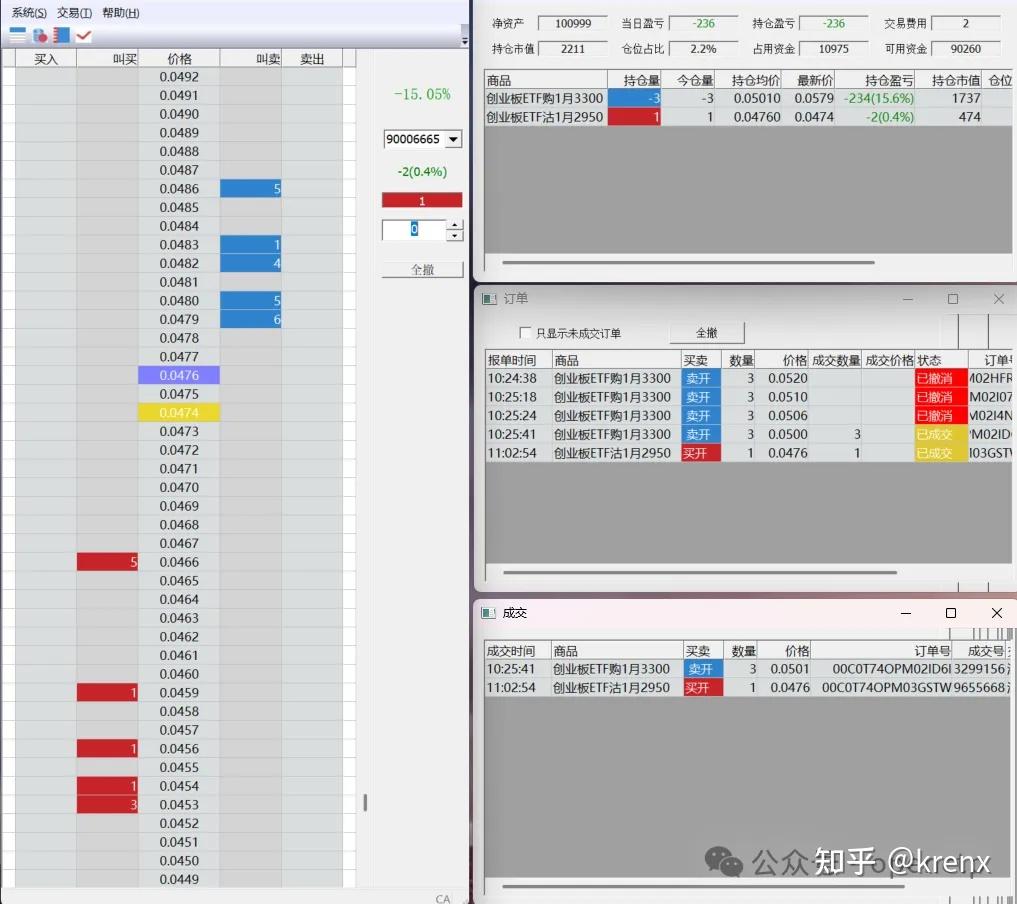 发布CTP股票期权Python接口测试工具 - 知乎