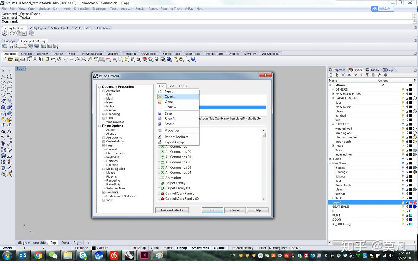 Rhino中键自定义，保存导入 - 知乎
