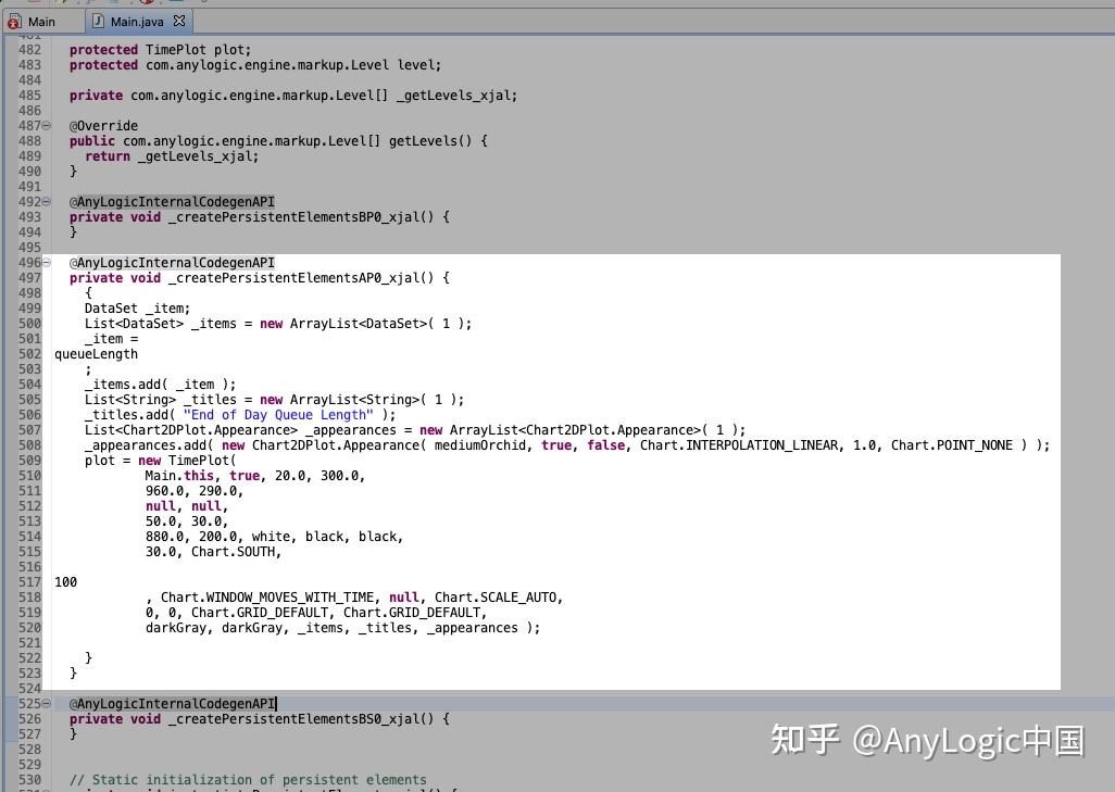 AnyLogic操作技巧 | 如何以编程方式重画图表？ - 知乎