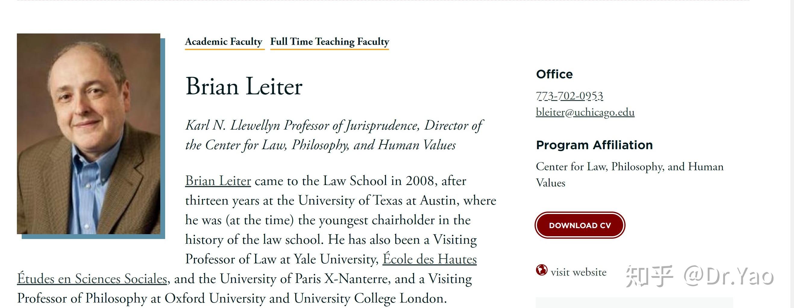 Graduate School Philosophy Placement: The Leiter Report - Philosophy News