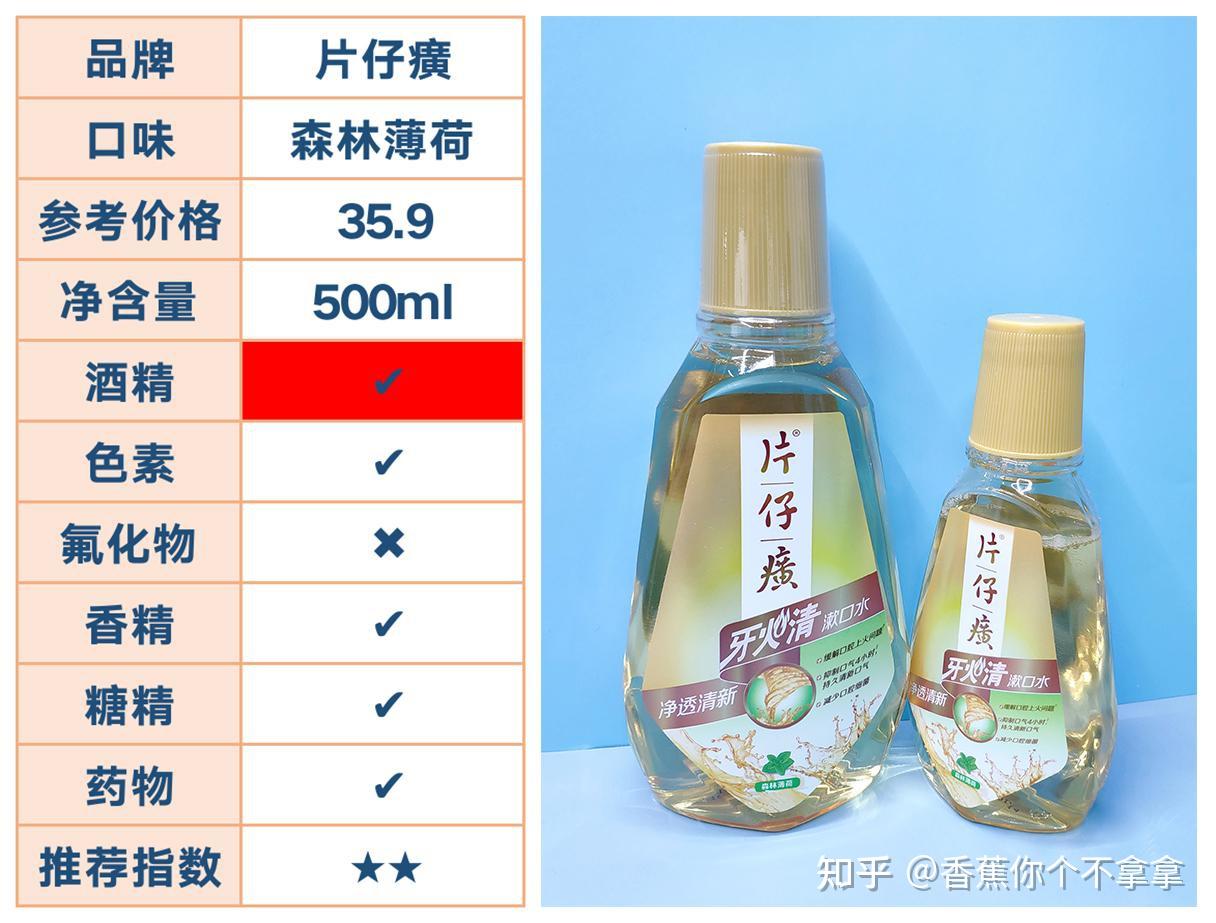 2022年17款漱口水测评推荐（高露洁/李施德林/舒客/同同家/时达乐/珂誉/参半漱口水选购攻略）漱口水排雷指南！ - 知乎
