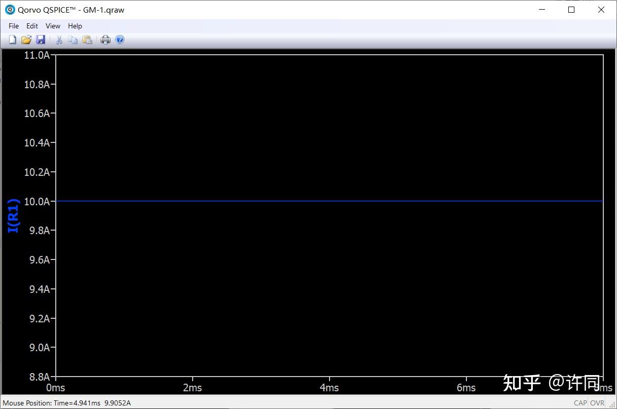 QSpice-(1) 开始瞬态仿真 - 知乎