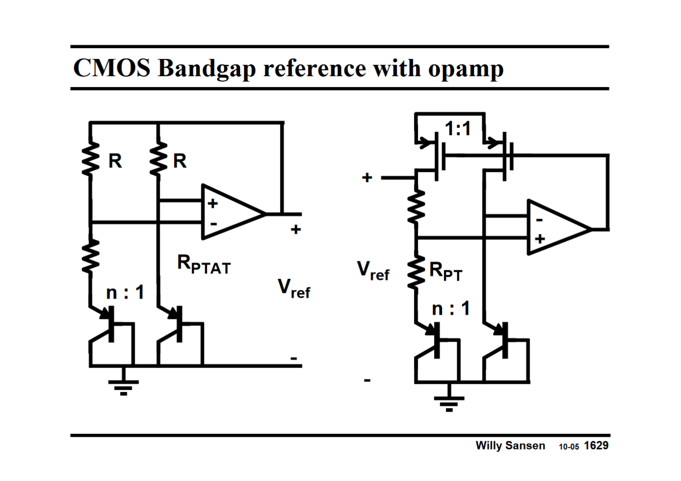 Chapter #16 Bandgap and current reference circuits - 知乎