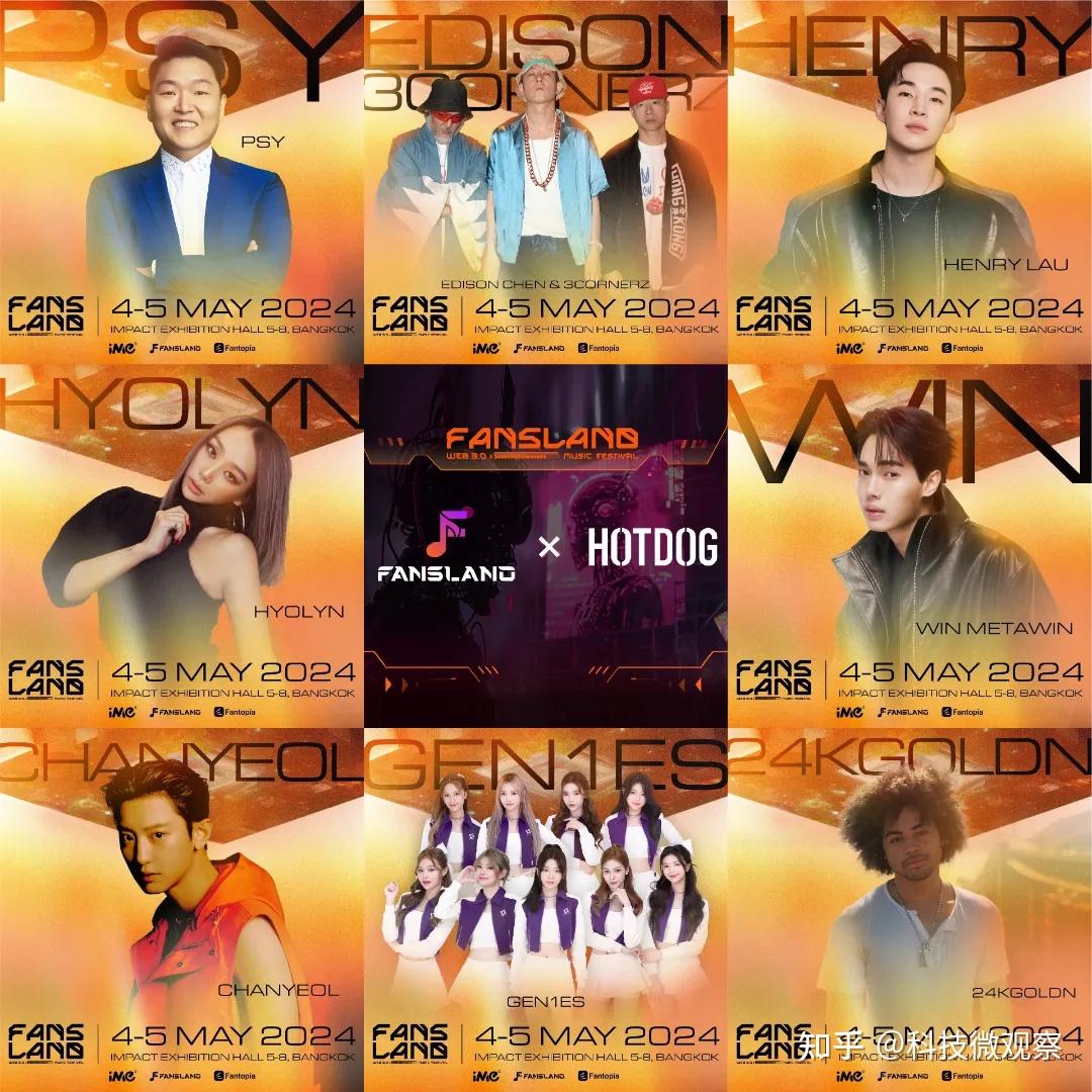 全球瞩目！Fansland Web3音乐节火热来袭，HOTDOG带你开启全新音乐之旅！ - 知乎