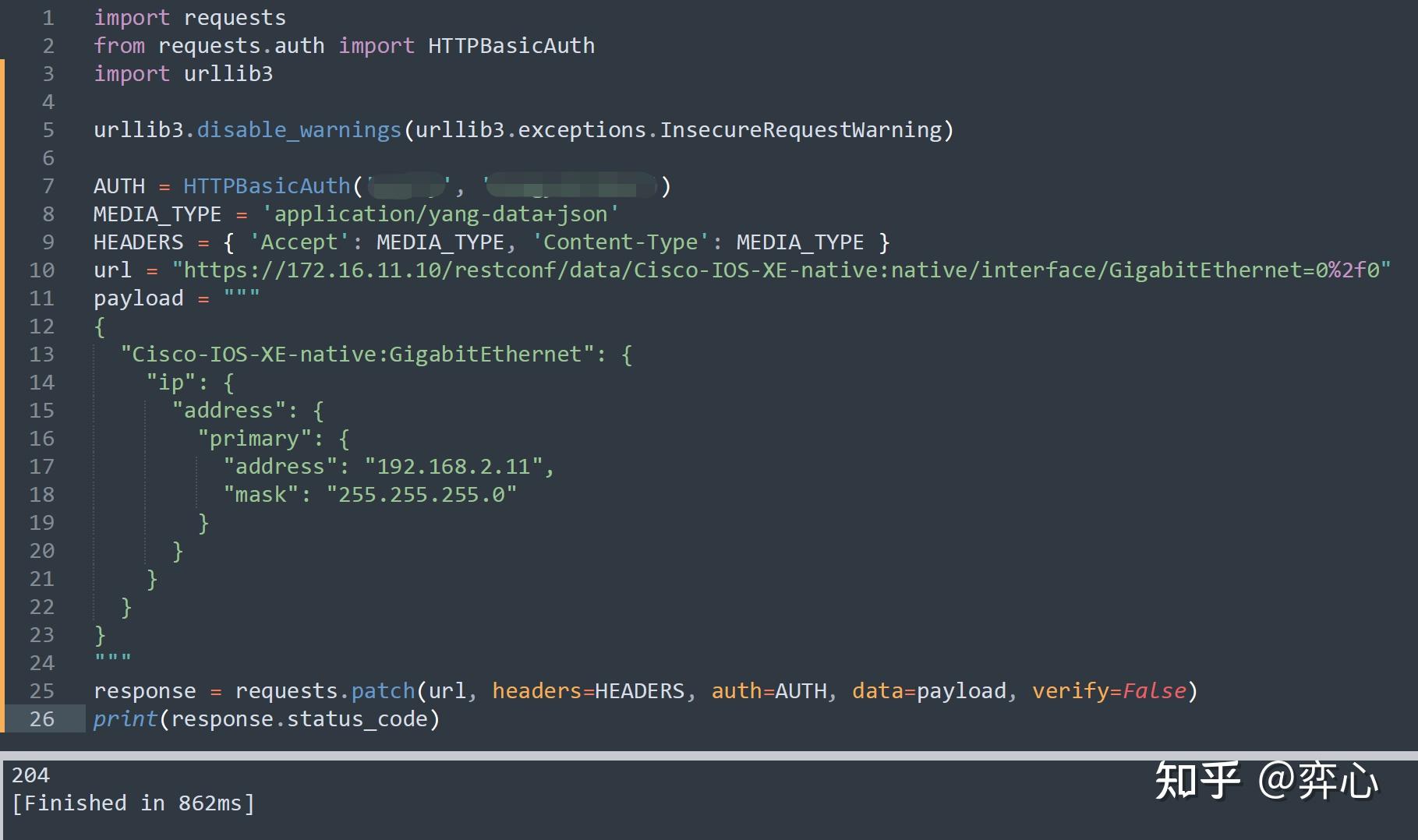 网络工程师的Python之路 -- RestConf实战（requests模块） - 知乎