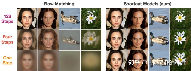 One Step Diffusion Via Shortcut Models - 知乎
