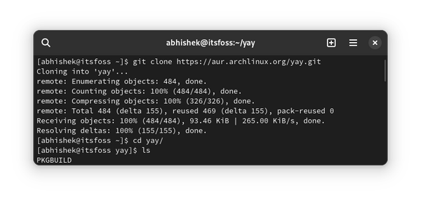 在 Arch Linux 上安装和使用 Yay | Linux 中国 - 知乎