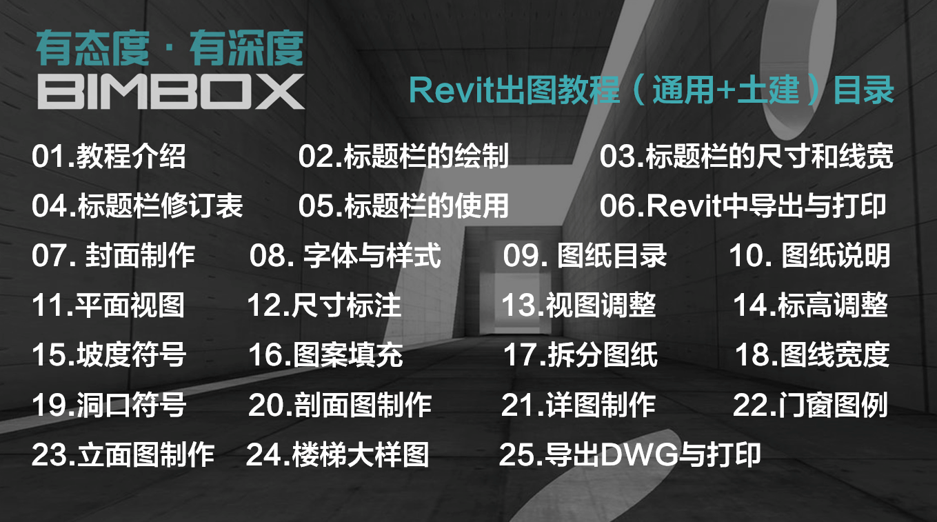 BIMBOX出品：Revit正向出图教程 - 知乎