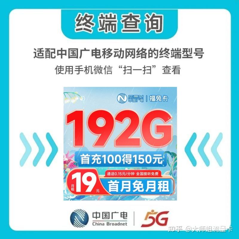 广电福兔卡|19元162G通用+30G定向，首月免费-可选归属地，抓紧上车！ - 知乎