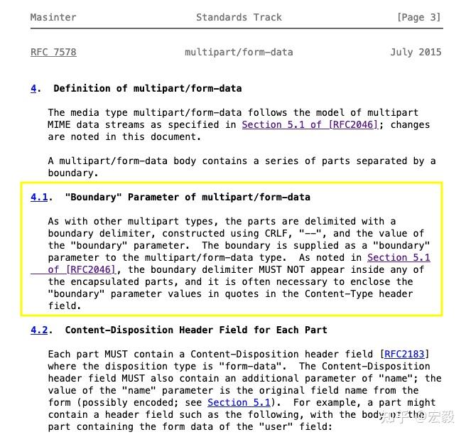 multipart/form-data中Boundary的说明 - 知乎