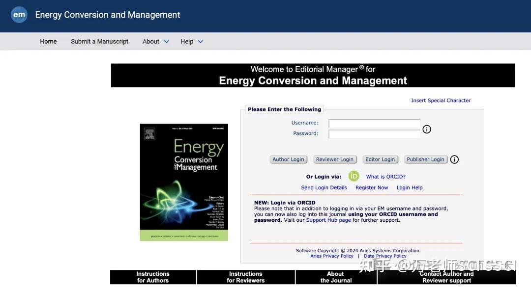 N104《Energy Conversion and Management》工程技术大类，中科院一区，顶刊，因子9.9 - 知乎