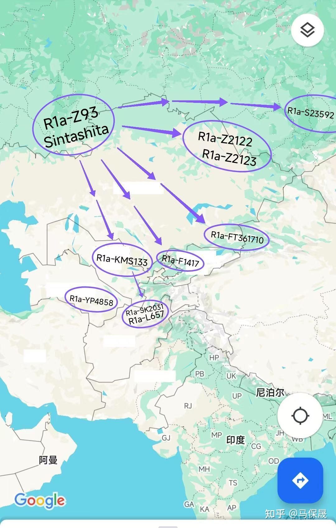 黑海草原诸支的起源和迁徙： R1b-V88、R1b-M73、R1b-M269、R1a-M417、R1a-YP4132、R1a-YP5018 - 知乎