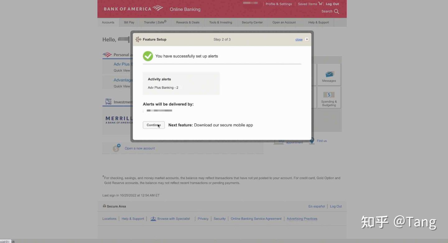 BOA美国银行使用教程，修改密码/地址，Zelle注册/转账教程 - 知乎