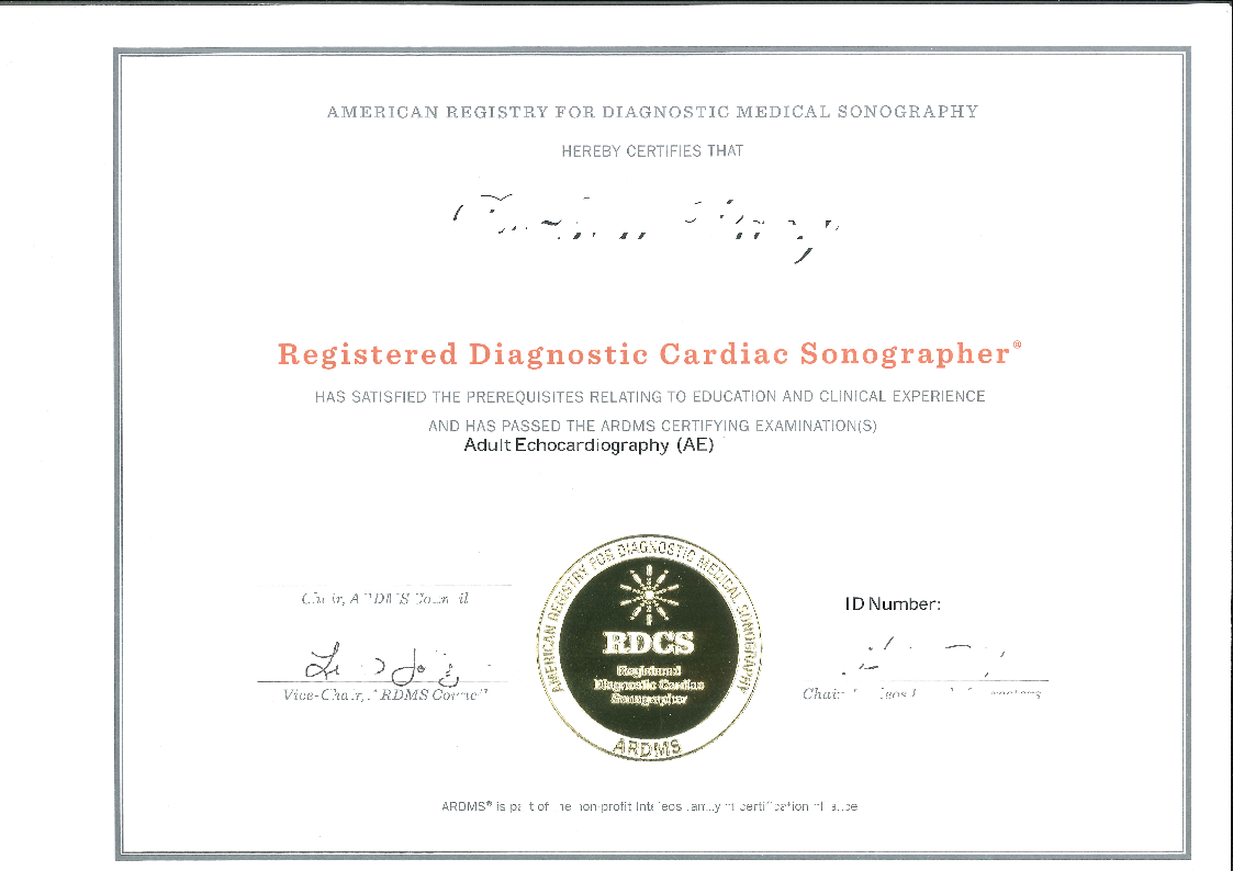 ARDMS美国超声RDCS心超考经分享！ - 知乎