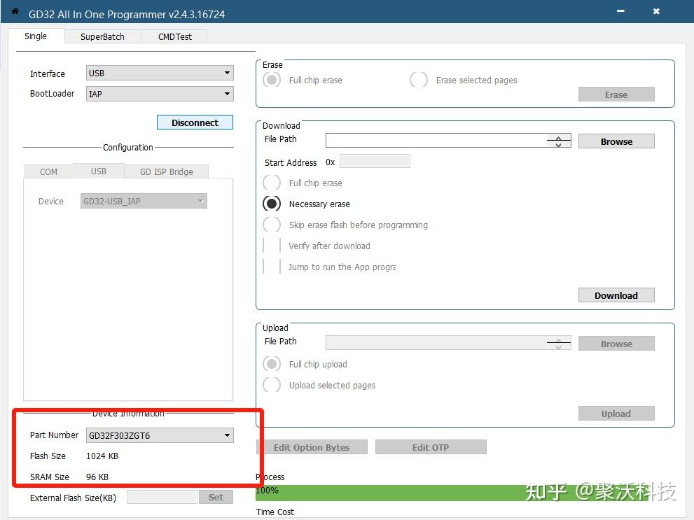 【GD32F303红枫派使用手册】第二十九讲 USB-IAP升级实验 - 知乎