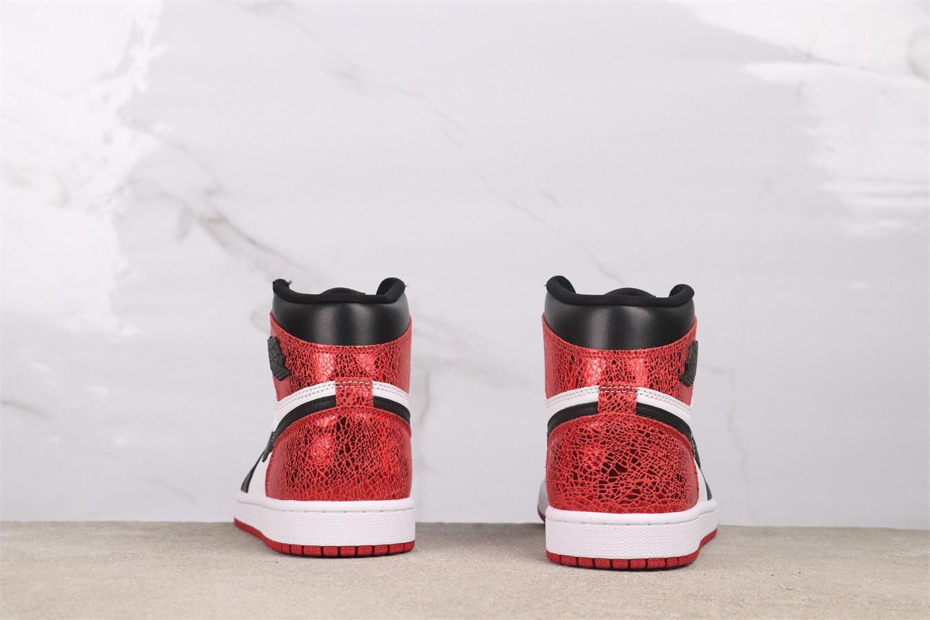 乔丹 Air Jordan 1 High OG Ruby 红宝石裂纹高帮篮球鞋 - 知乎