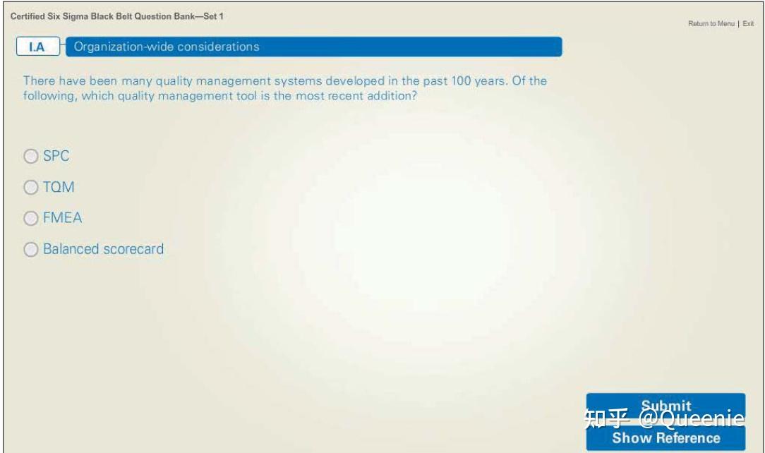 2023年6月10日ASQ CSSBB 黑带考试最全攻略 - 知乎