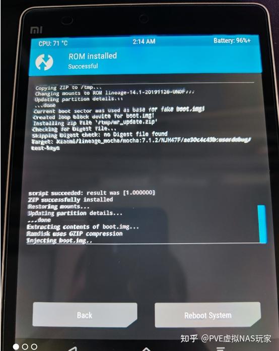 旧MI PAD1重获新生-MultiROM为你部署DotOS和lineageOS 14.1 多系统刷机篇[ 小米平板1刷安卓多系统] - 知乎