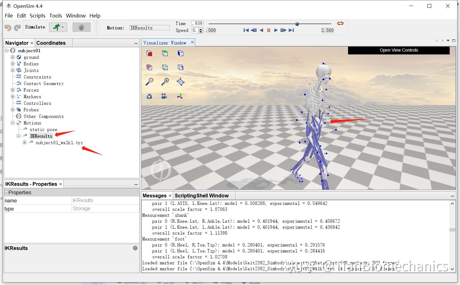 Opensim教程3-缩放、逆向运动学和逆向动力学 - 知乎