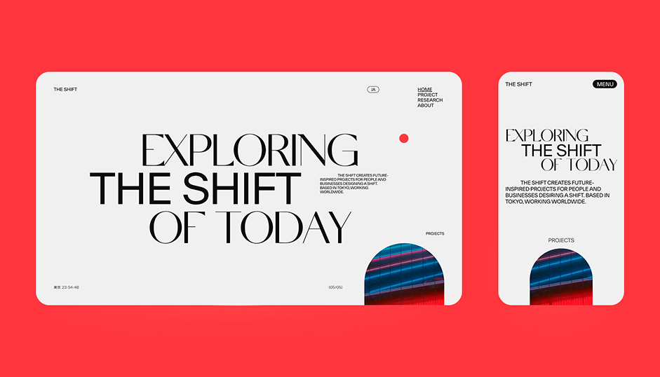 优秀网站设计分享： The Shift官网 - 知乎