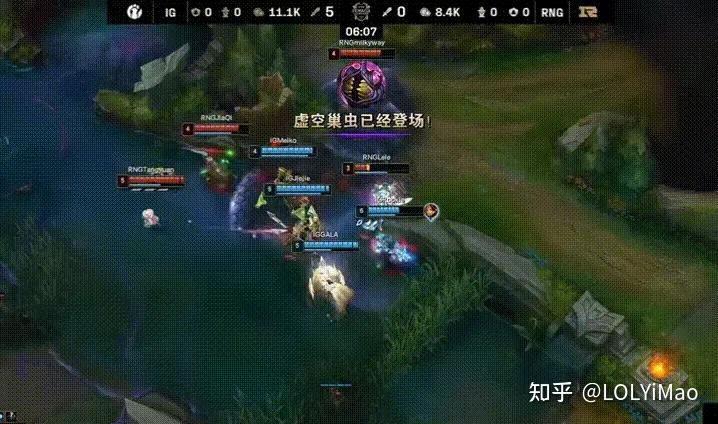IG 1-0 RNG：RNG开局6分钟全线崩盘，IG16分钟碾压RNG三连胜 - 知乎
