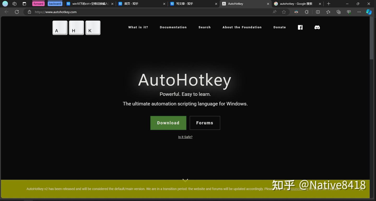 自动化键盘鼠标操作软件——AutoHotKey 简介 - 知乎