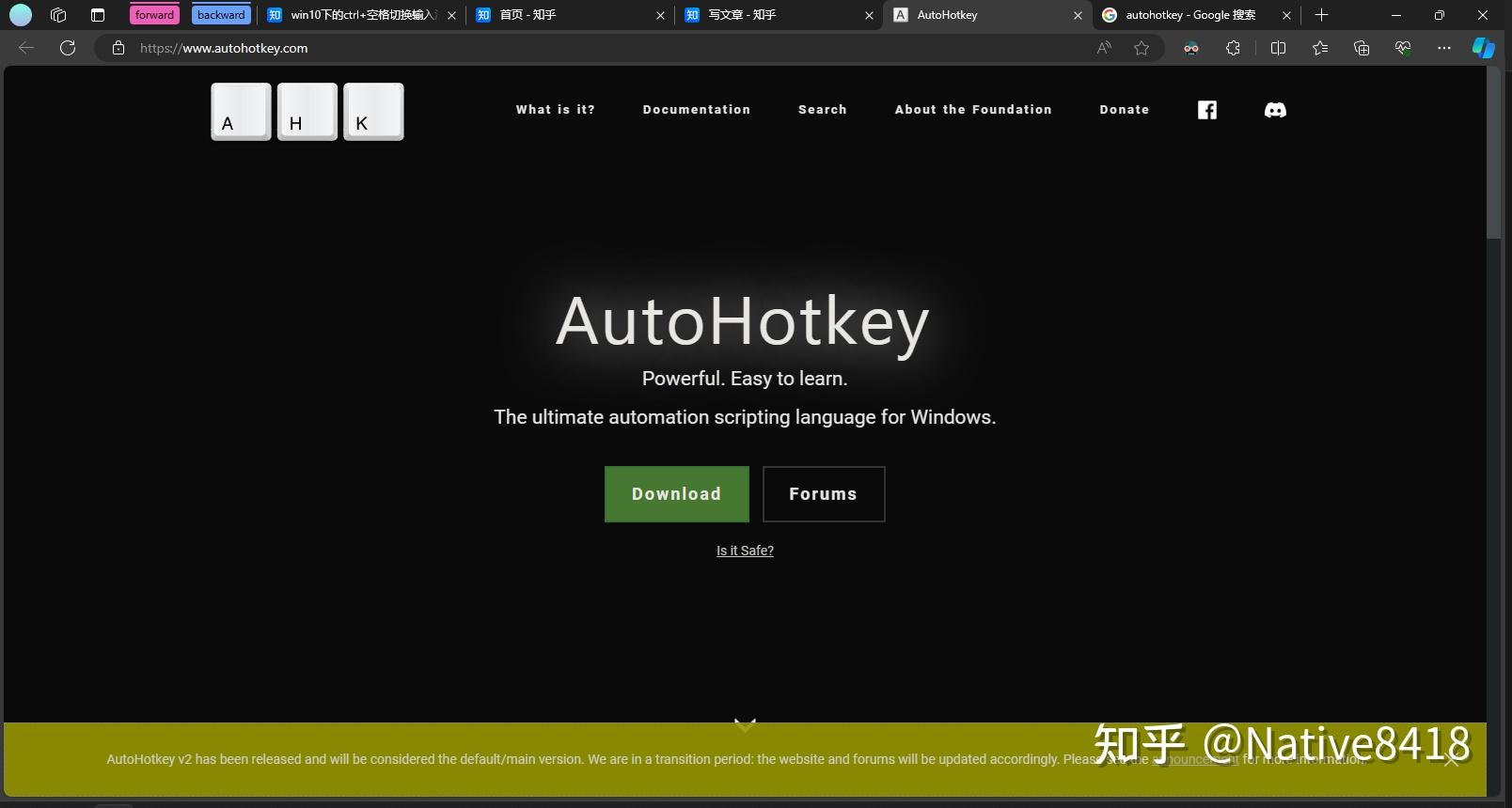 自动化键盘鼠标操作软件——AutoHotKey 简介 - 知乎