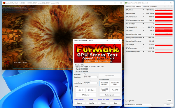 撼讯RX 7900XTX/7900XT暗黑犬上手评测 - 知乎