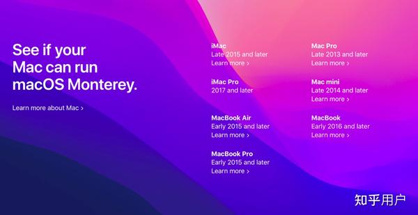 有图有真相，不同版本系统适配哪些Mac机型；选购二手Mac也要知道的知识。 - 知乎