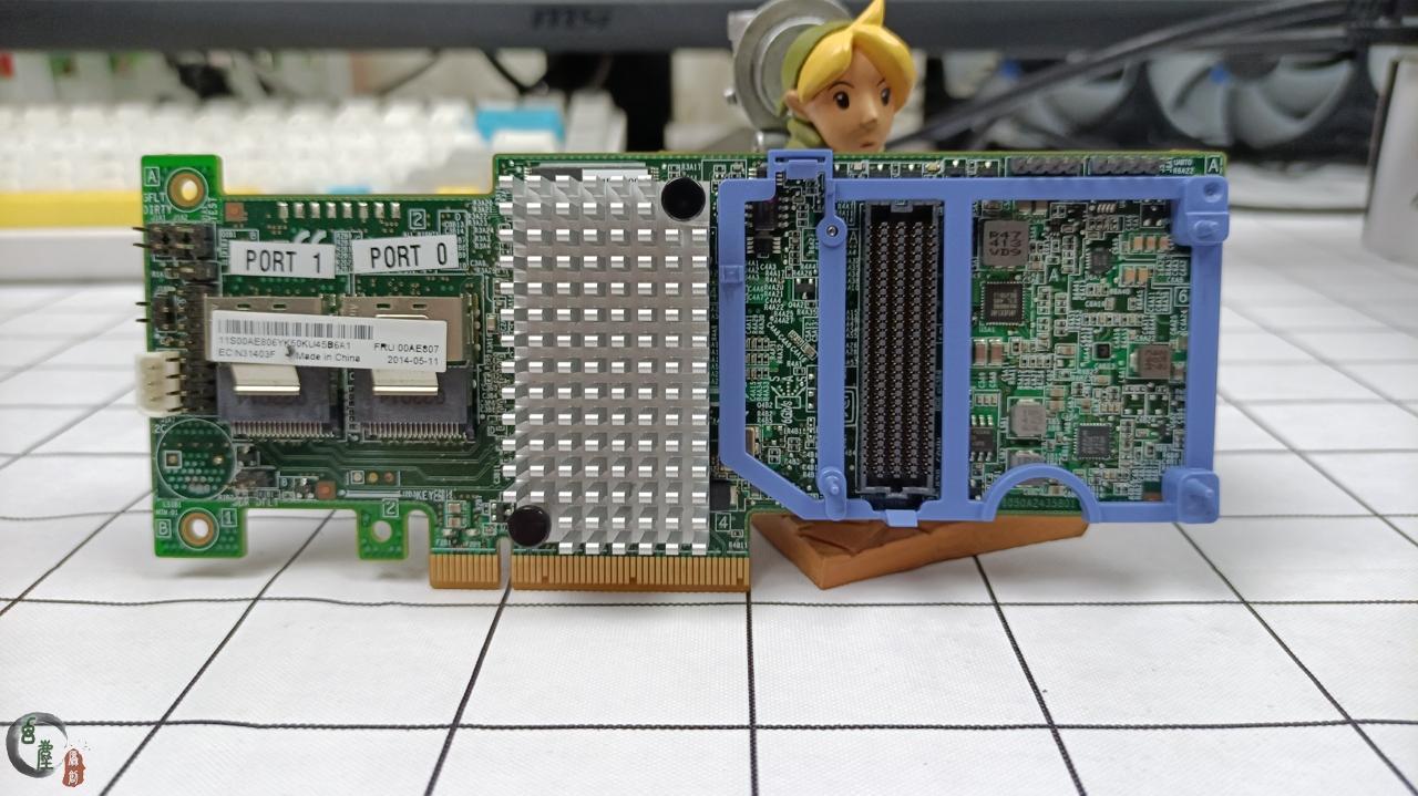 85元入手IBM的M5110阵列卡，完美变身直通卡，单盘最高支持18T