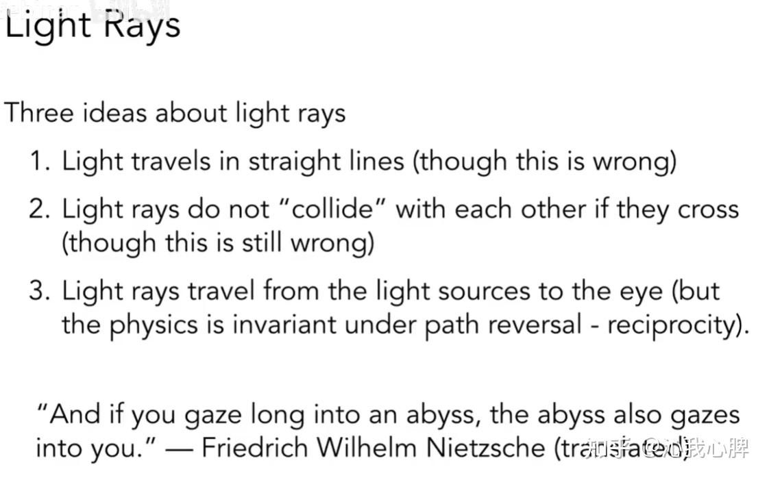 GAMES101---ray trace笔记1 - 知乎