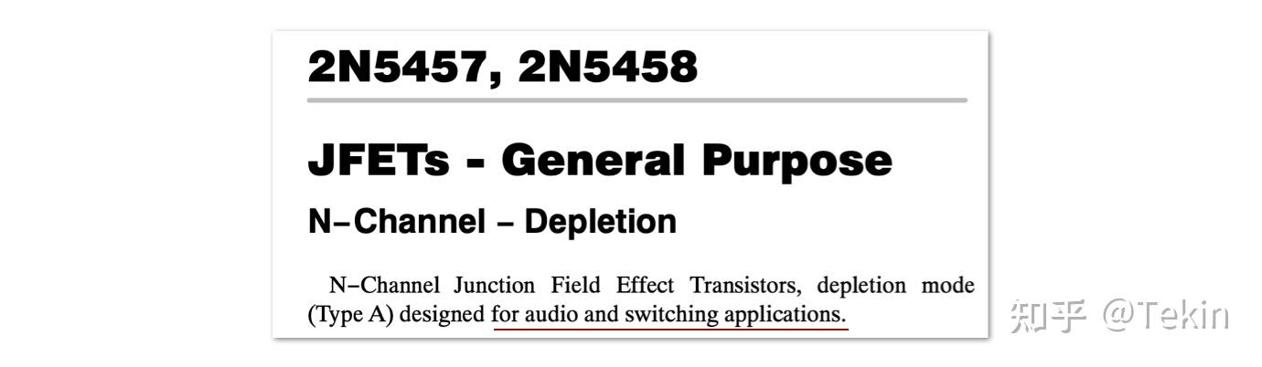 初级模拟电路：6-2 JFET的工作原理 - 知乎