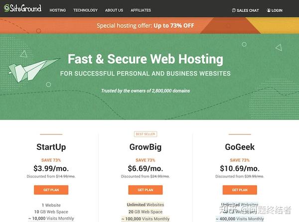 SiteGround主机怎么样? 真的好吗？最新评价2023 - 知乎