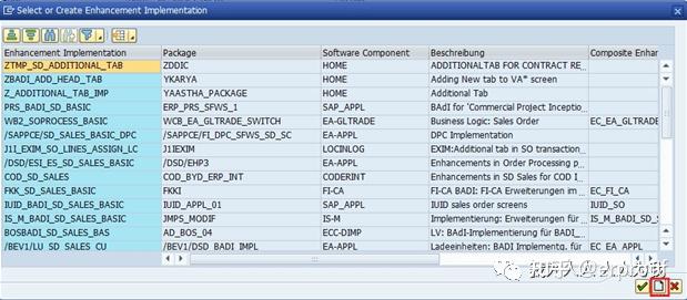 SAP BADI在事务代码VA01、VA02、VA03的抬头中添加自定义选项卡 - 知乎