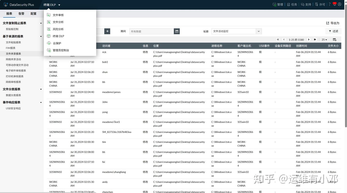 使用DataSecurity Plus监控Windows文件完整性 - 知乎