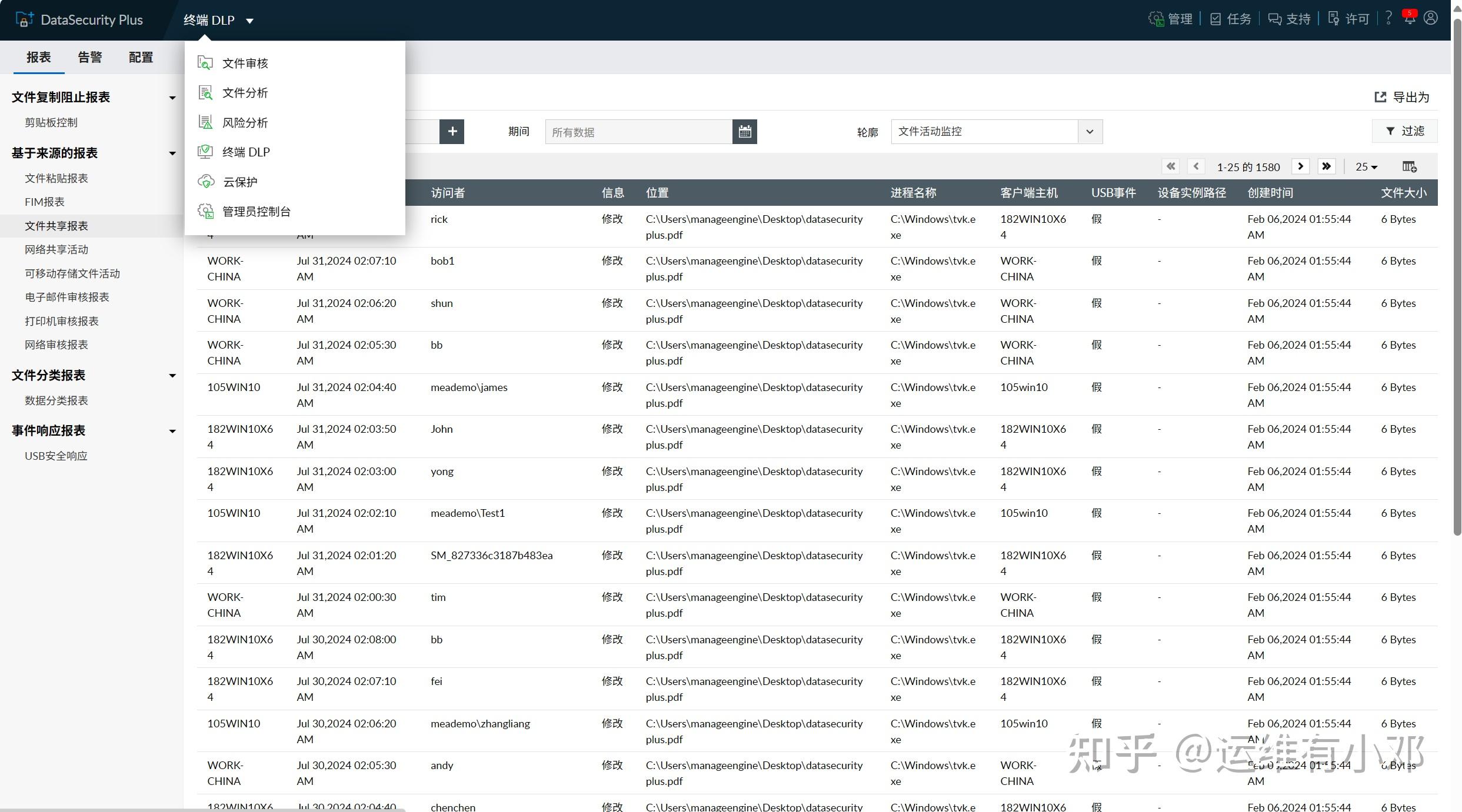 使用DataSecurity Plus监控Windows文件完整性 - 知乎