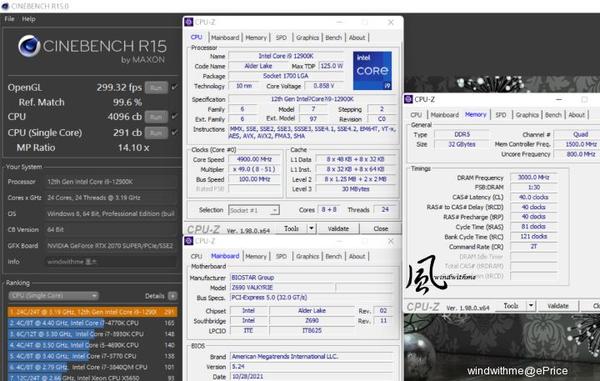 Intel Core i9-12900K最新Alder Lake-S架构性能实测 - 知乎