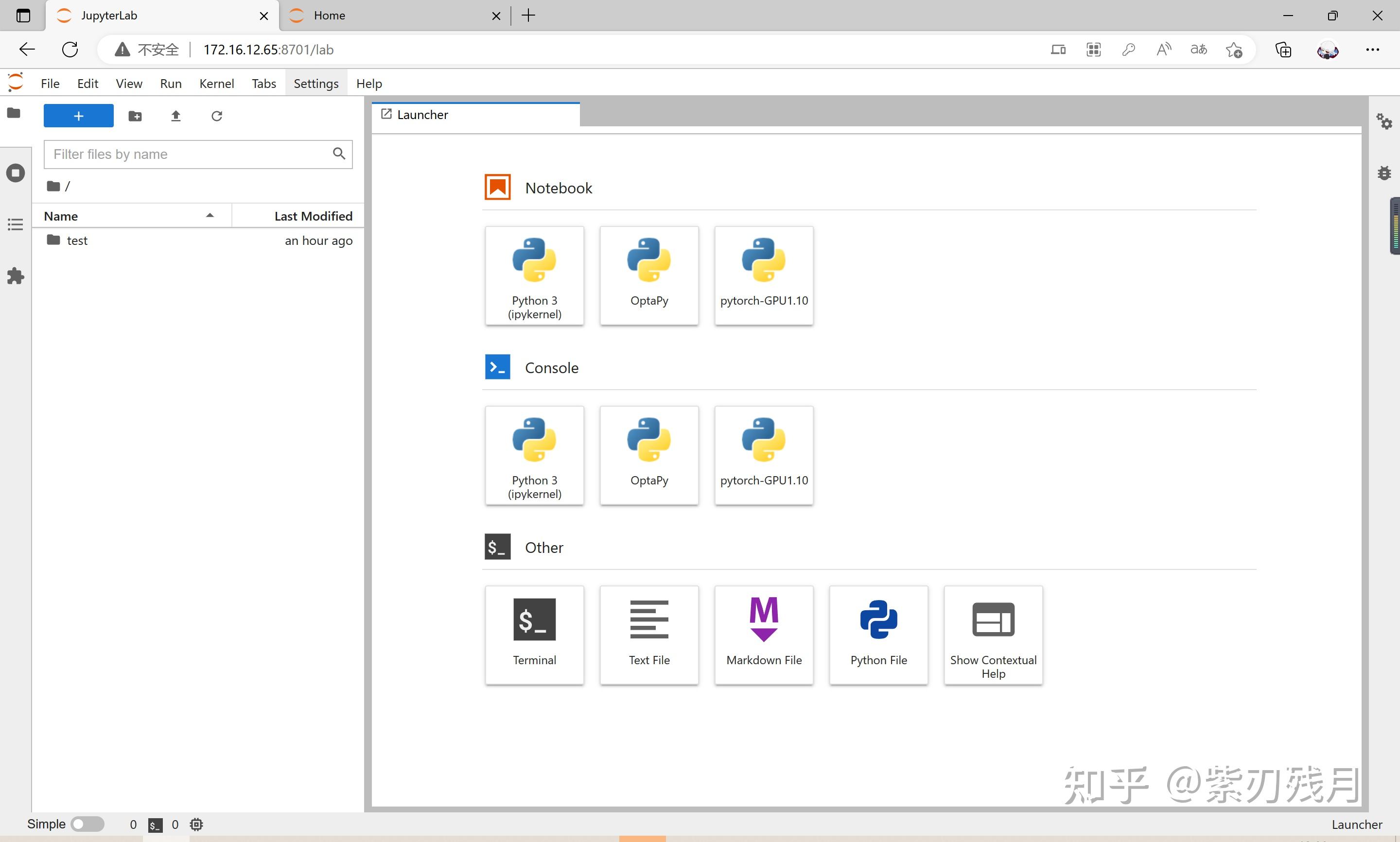  Linux Jupyter Lab 