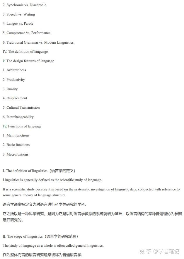 专业课 戴炜栋《新编简明英语语言学教程》第二版 笔记课后习题详解考研真题精选章节题库 知乎