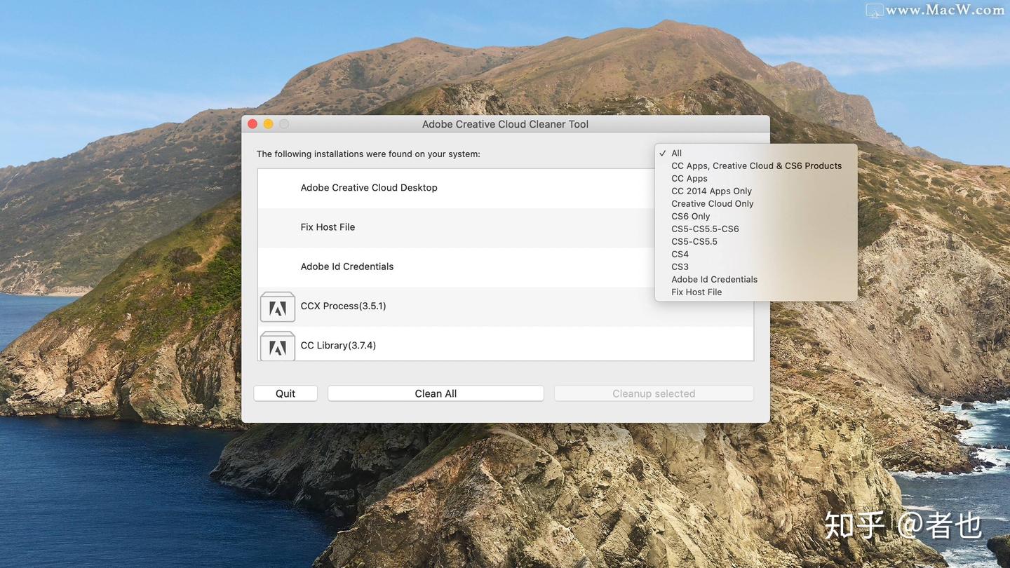 Adobe Creative Cloud Cleaner Tool Mac(Adobe卸载工具) - 知乎