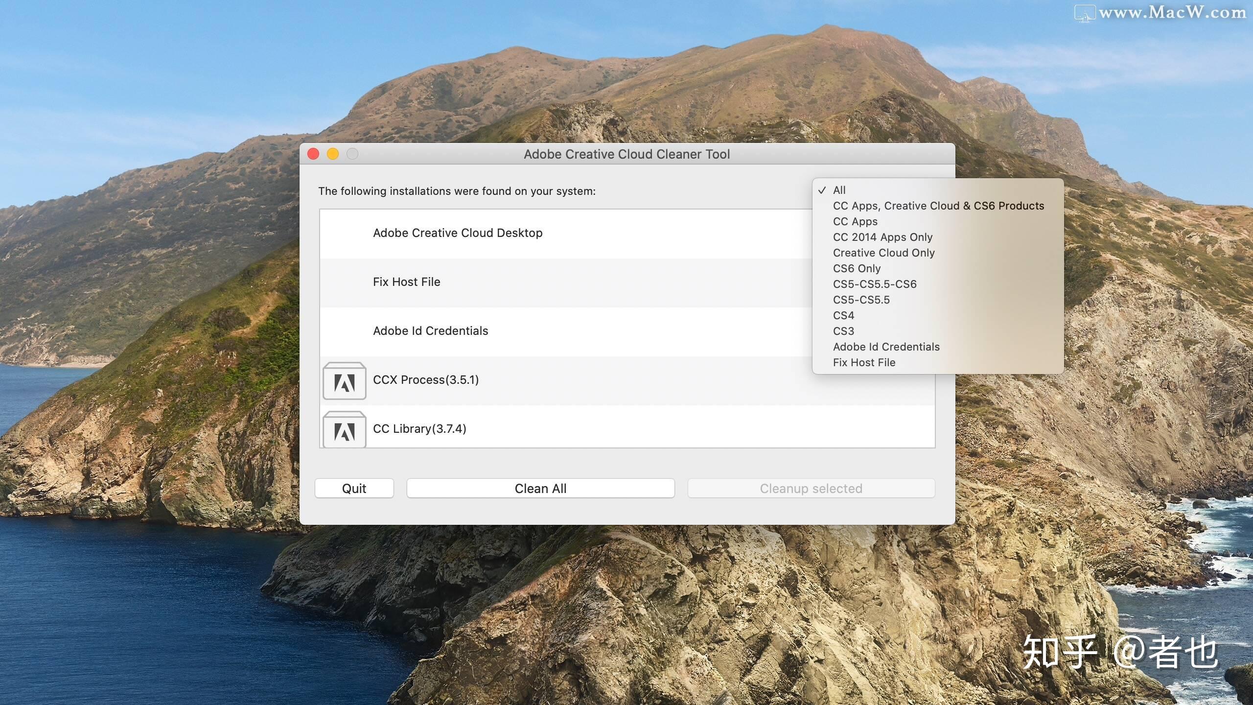 Adobe Creative Cloud Cleaner Tool Mac(Adobe卸载工具) - 知乎