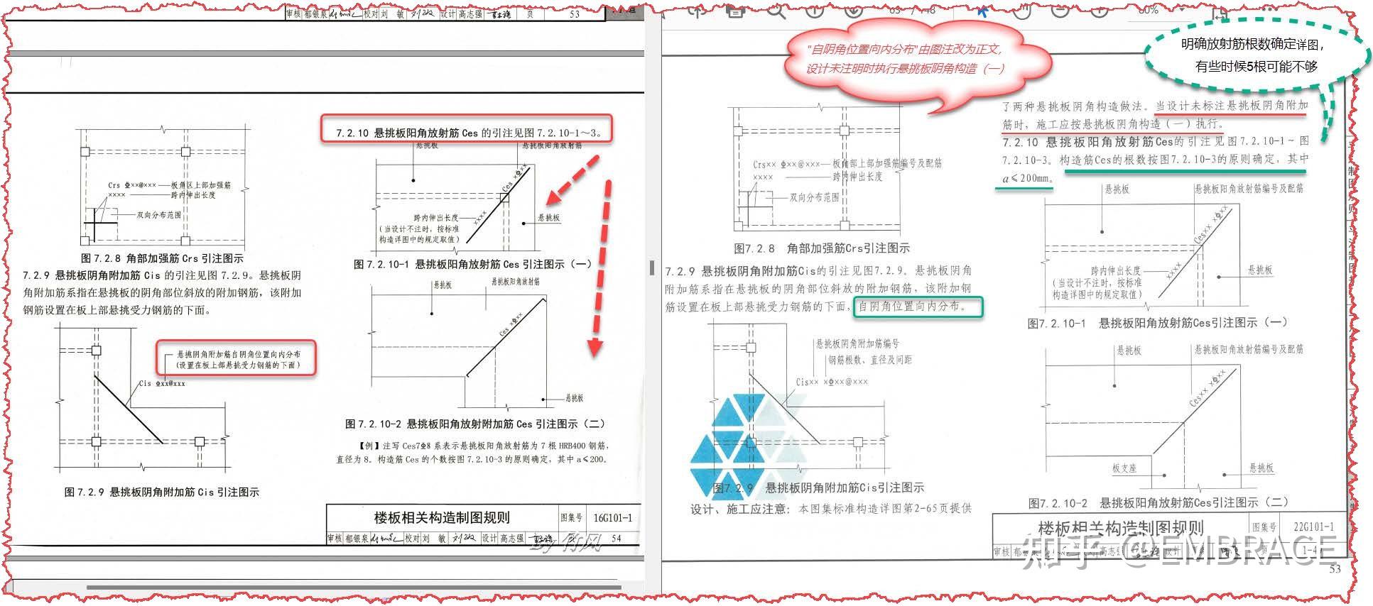 22G101-1与16G101-1变化比较（可下载） - 知乎