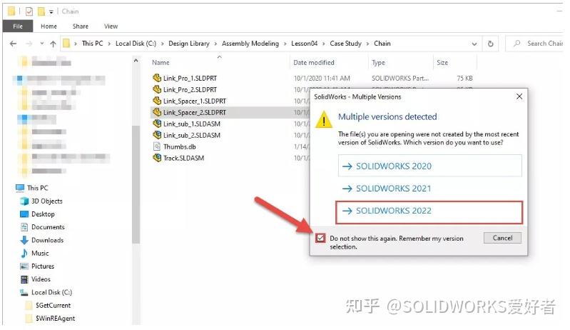 如何在并行安装中更改默认的SOLIDWORKS版本？ - 知乎