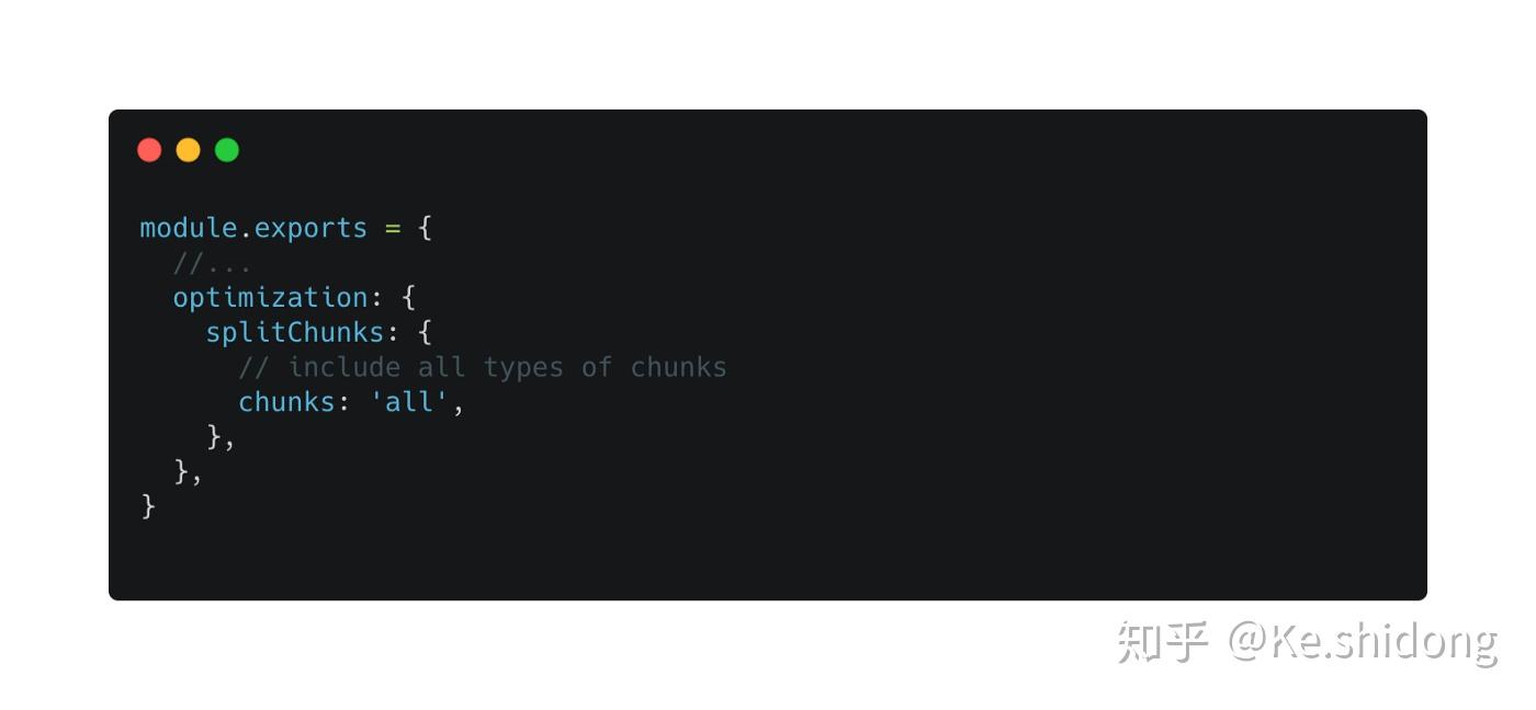 Webpack 配置：optimization.splitChunks.chunks - 知乎
