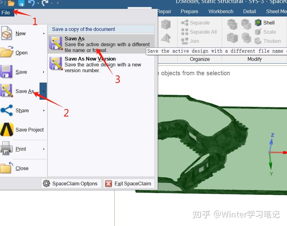 ANSYS/Workbench拓扑优化设计后处理（拓扑优化模型SpaceClaim导出） - 知乎
