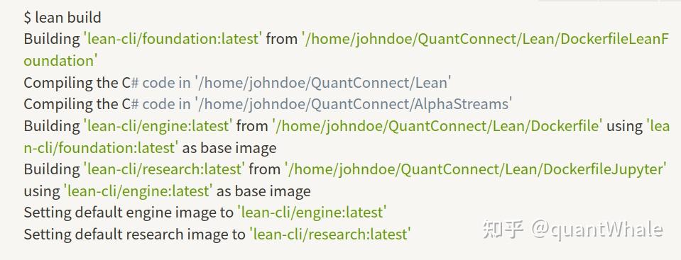 Lean CLI：教程-项目/自定义docker镜像（Lean CLI系列教程-19） - 知乎